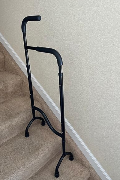 Rock Steady Stair Cane Review (2026): Stability on Stairs
